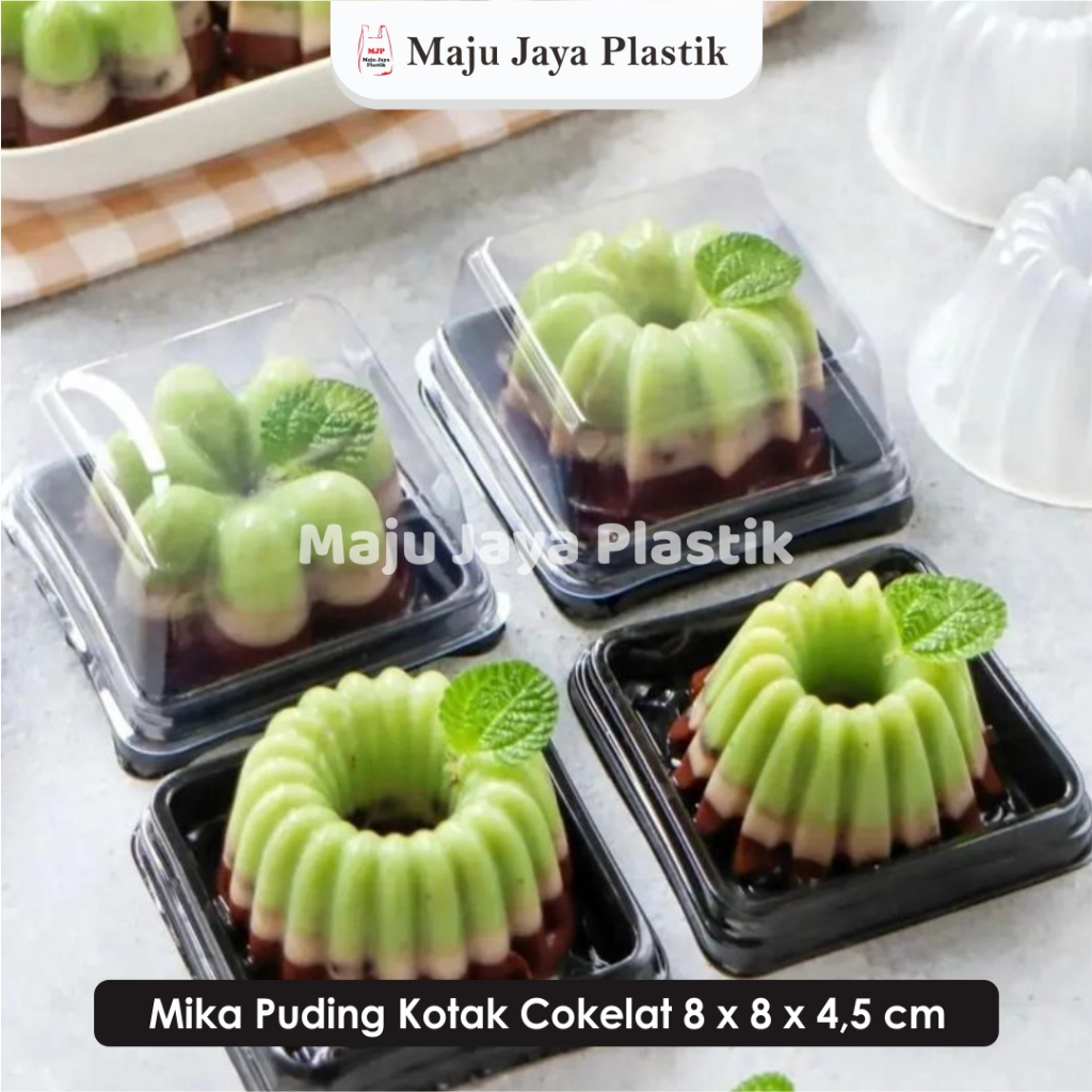 Jual Tray Mika Puding Mooncake / Case Kue Bulan Gold Pink Ivory | Box Mika Mini Puding Mochi ...