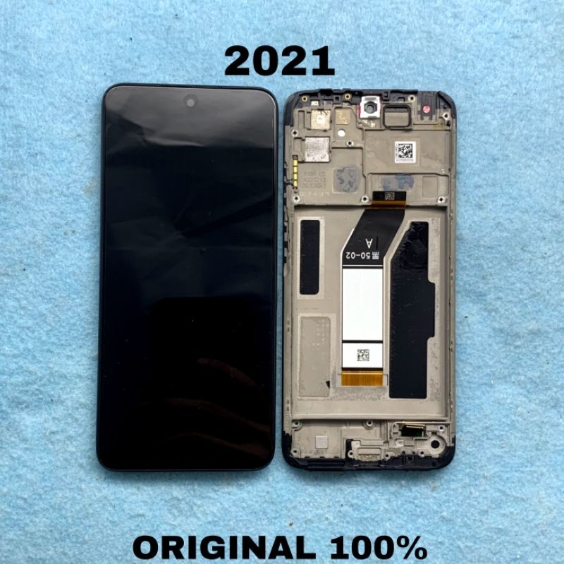 Jual LCD TS TOUCHSCREEN FULLSET FRAME XIAOMI REDMI 10 4G 2021 / 2022 ...