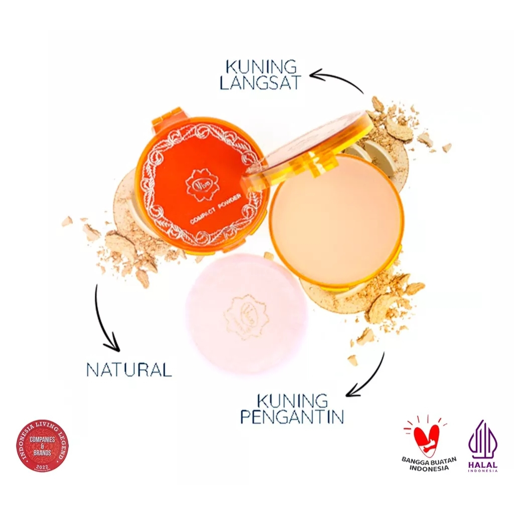Jual VIVA Compact Powder Standard Classic Bedak Padat 19g | Shopee ...