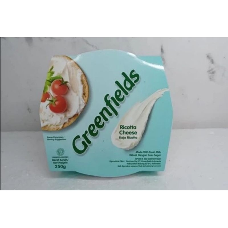 Jual Greenfields ricotta cheese 250 gr | Shopee Indonesia