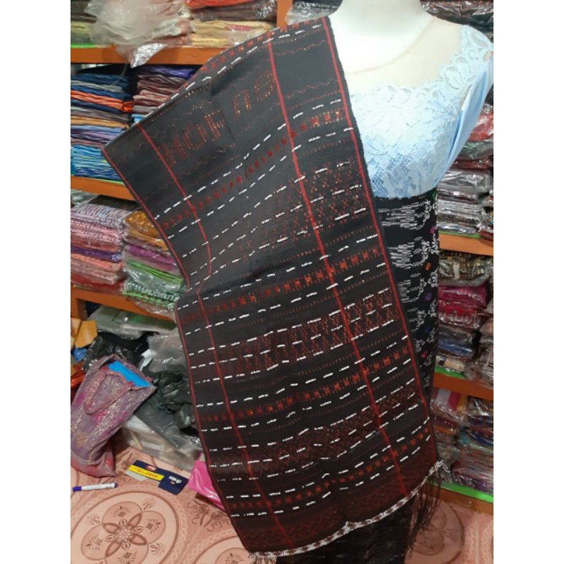Jual HANDE HANDE HITAM FULL PAYET TANAM ASLI TENUN TANGAN TARUTUNG SELENDANG ULOS BATAK FULL ...