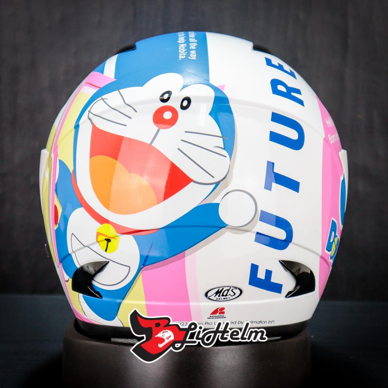 Jual MDS HELM ANAK SPORT R3 JR | WHITE | JUNIOR DORAEMON FUTURE ...