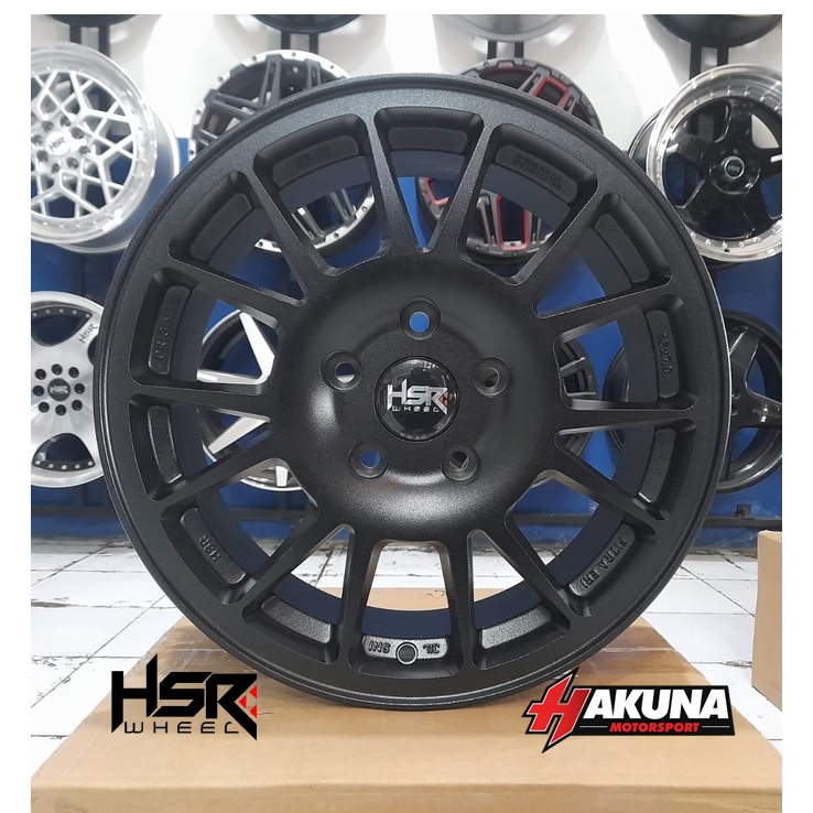 Jual Velg Mobil Model Rally HSR FE02 R16 Lebar 7 Pcd 4x100 Buat Grand ...