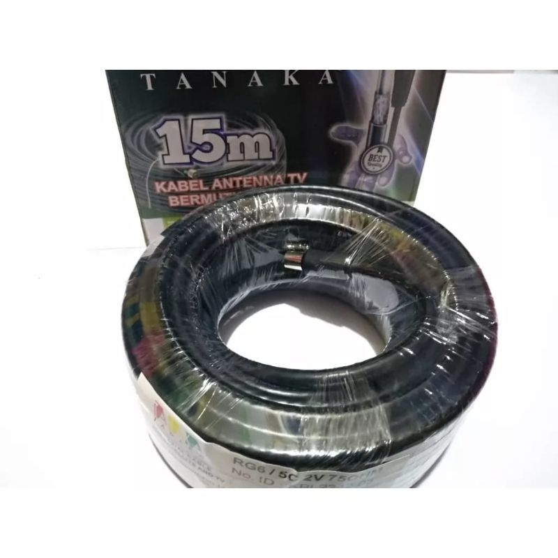 Jual KABEL ANTENNA TV DIGITAL TANAKA | Shopee Indonesia