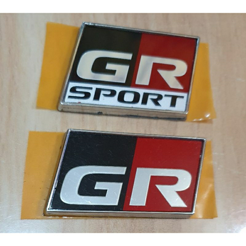 Jual EMBLEM GR GR SPORT TOYOTA AGYA CALYA RAIZE AVANZA YARIS VIOS ...