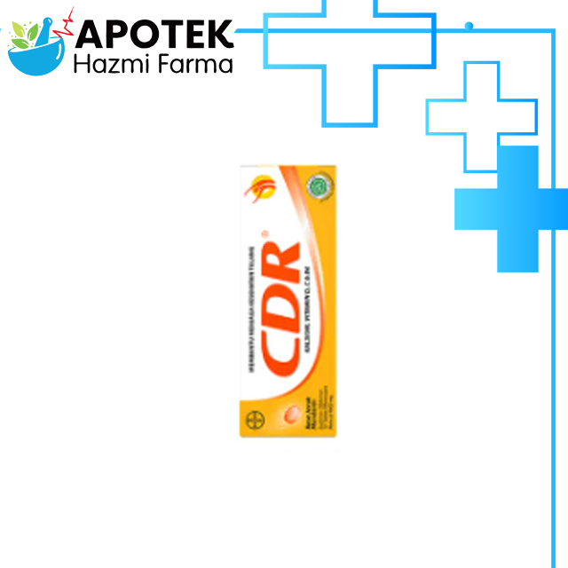 Jual CDR isi 10 tablet effervescent - Suplemen dan multivitamin tulang ...