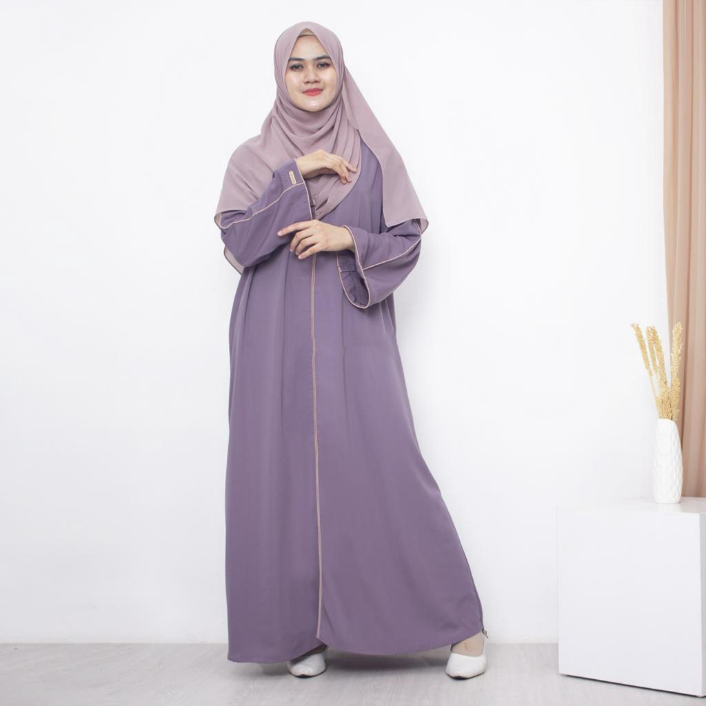 Jual ABAYA BASIC HITAM ABAYA HAFSAH LIST BISBAN TURKEY GAMIS ARAB PAKISTAN CASUAL TERBARU ...