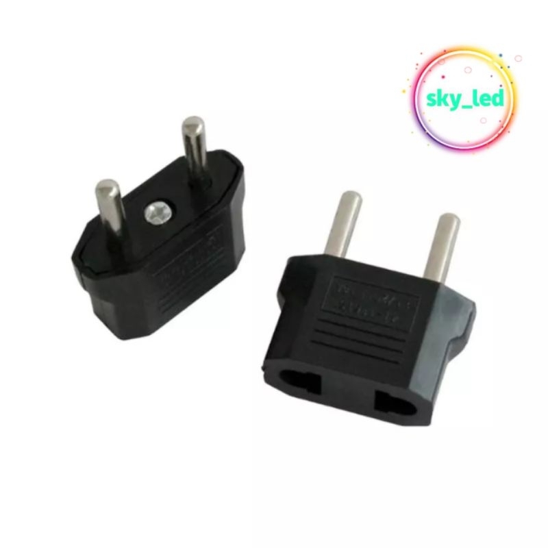 Jual Over Steker colokan Bulat ke Gepeng / over steker japan / over ...