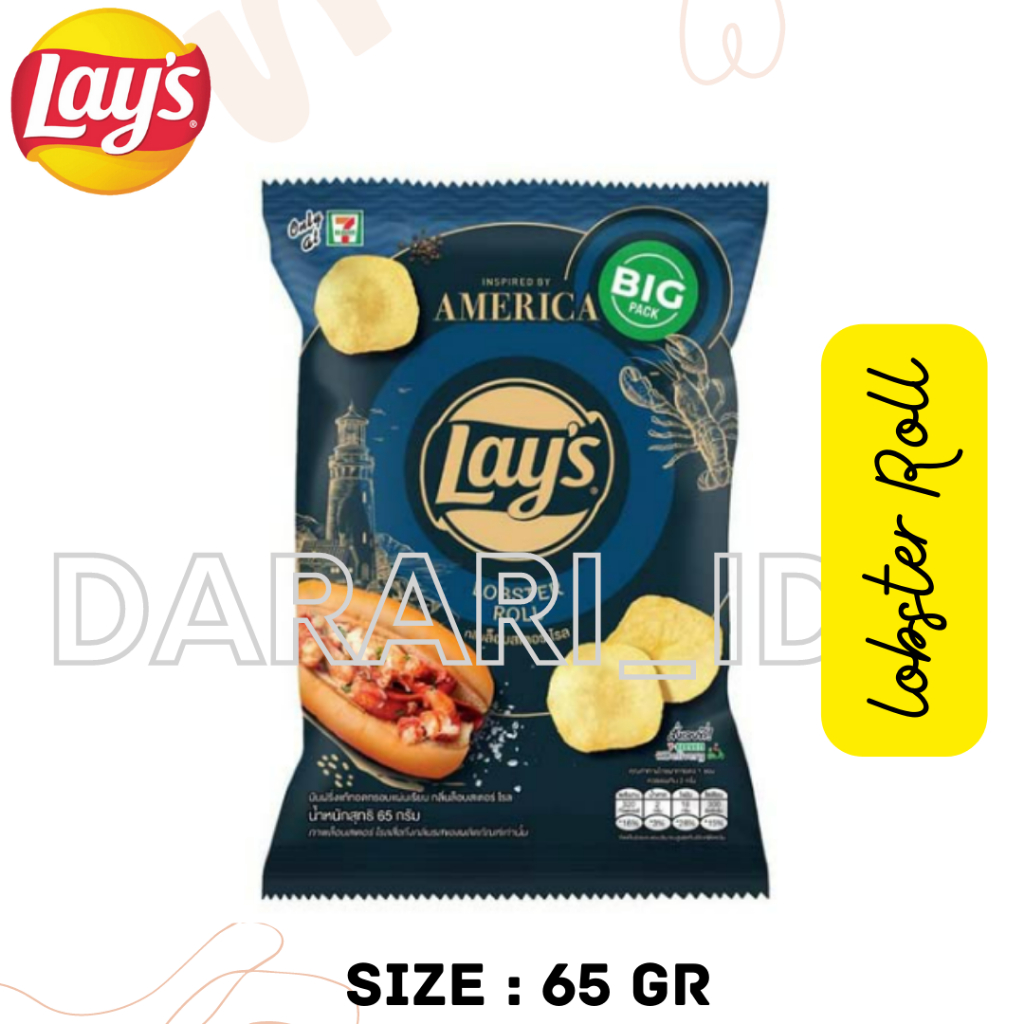 Jual LAYS LAY'S THAILAND BIG PACK POTATO CHIPS TRUFFLE CHEESE THAILAND ...