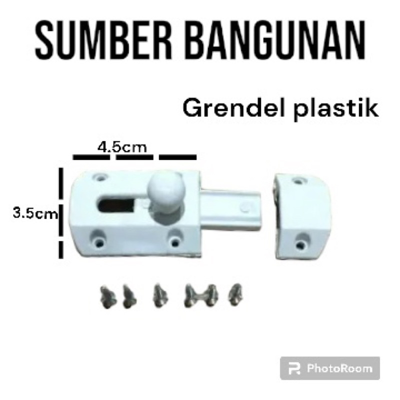 Jual GRENDEL PLASTIK / GRENDEL KAMAR MANDI / GRENDEL PVC | Shopee Indonesia