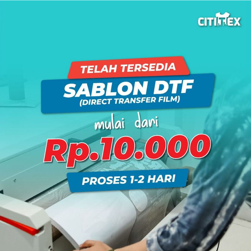 Jual Sablon Kaos Satuan DTF Tanpa Batas Warna | Shopee Indonesia