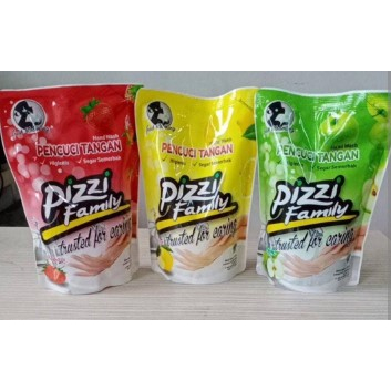 Jual Handsoap Pizzi Family Strawberry Lemon Apple Sabun pencuci Tangan ...