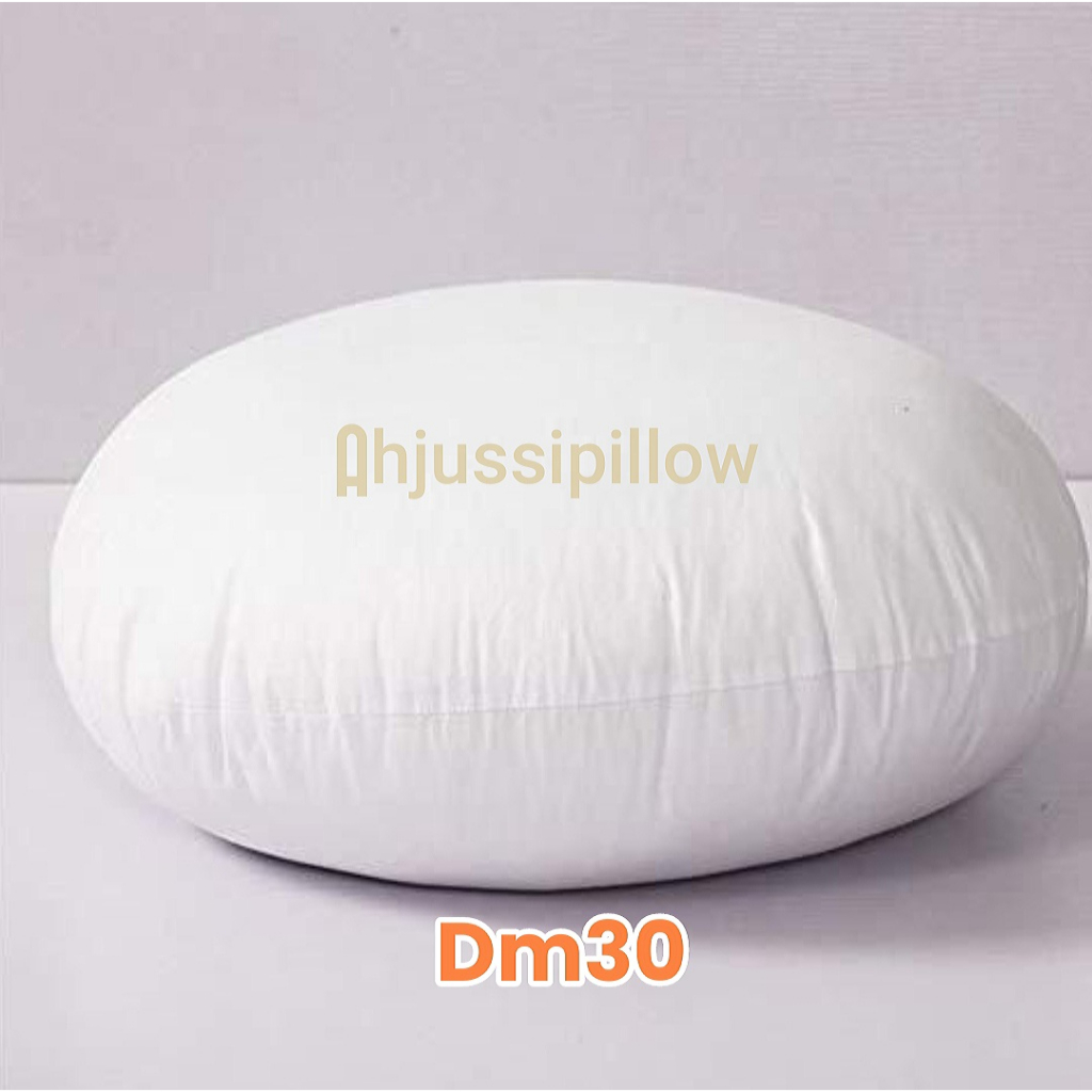 Jual Insert Bantal Bulat Sofa / Bantal Bulat Duduk Dm 30cm Padat Empuk ...