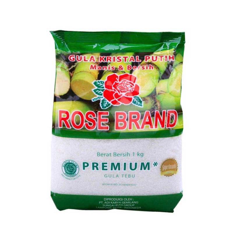 Jual Gula pasir rosebrand 2 kg | Shopee Indonesia