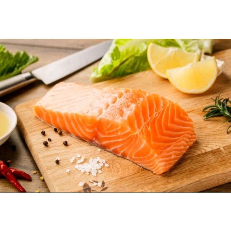Jual Salmon Fillet - Norwegian Salmon Premium - 200gr / 1kg | Shopee ...