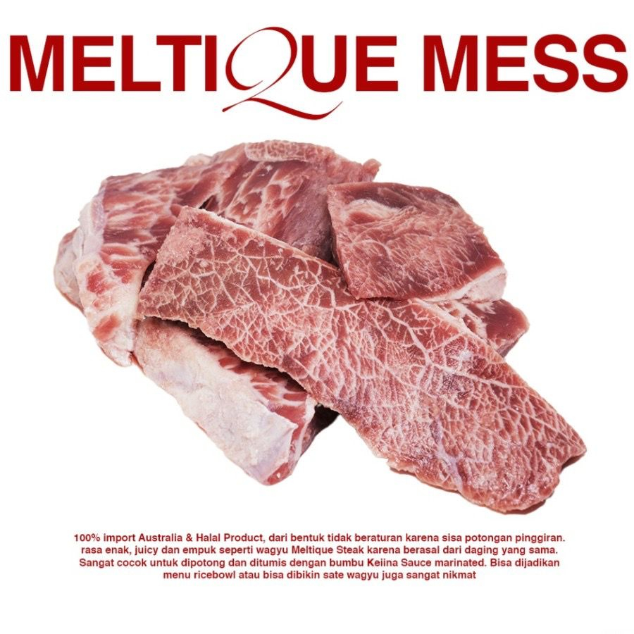 Jual Daging Sapi Wagyu Mess Meltique - Mess Out Spec 1 kg | Shopee ...