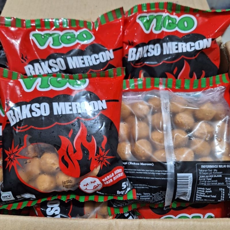 Jual Bakso Mercon Isi 50pcs | Shopee Indonesia