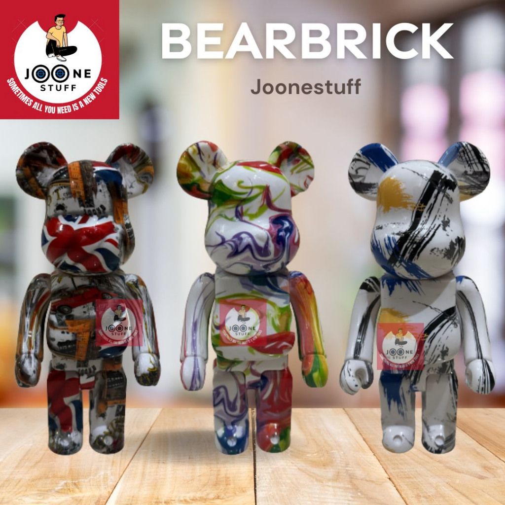 Jual Bearbrick Figure 400% BE@RBRICK Action Figure 400% 28cm | Shopee Indonesia
