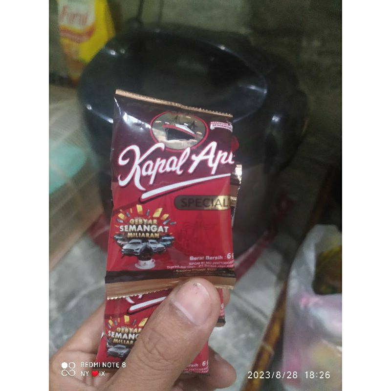 Jual kapal api 6 gram isi 30 biji | Shopee Indonesia