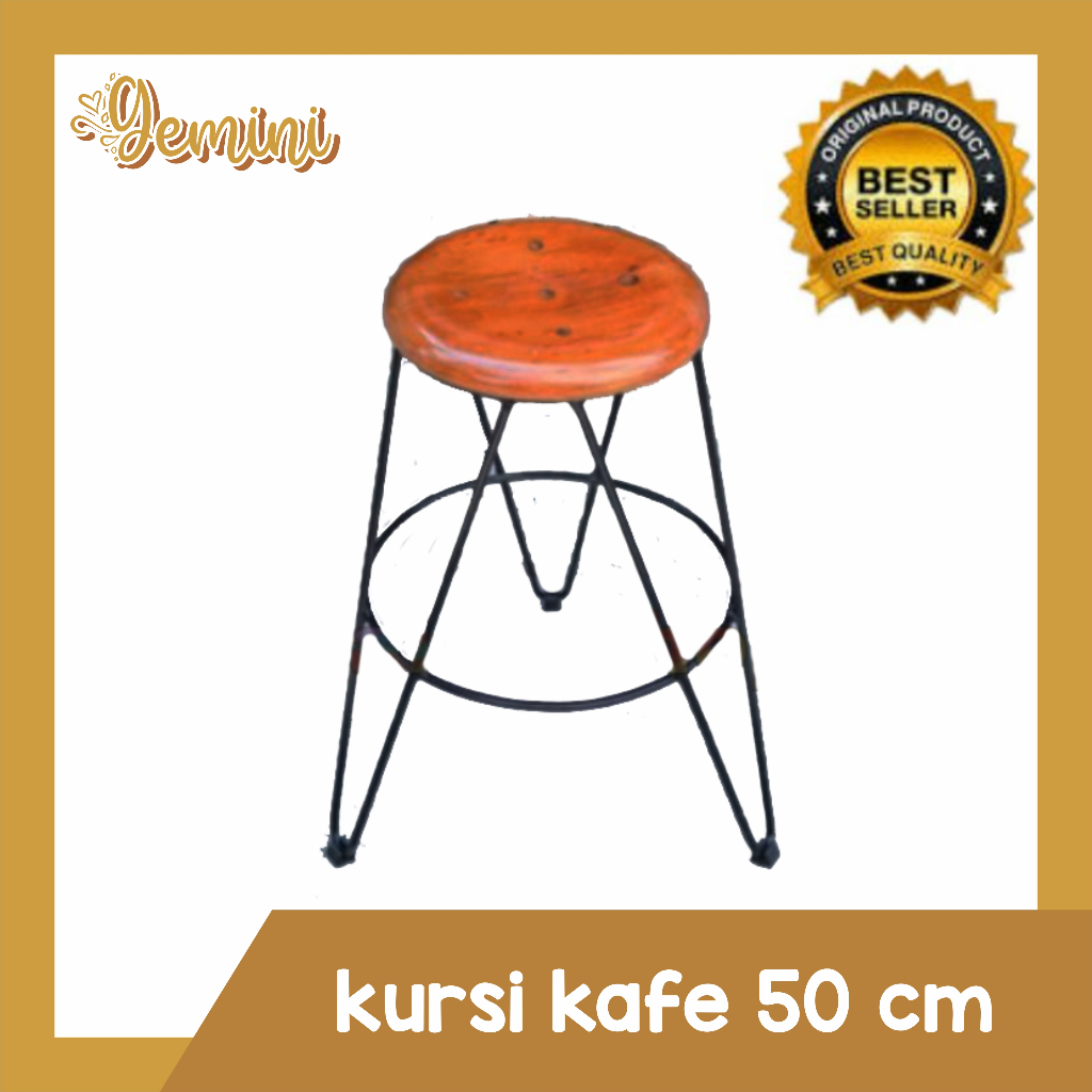 Jual 1 set meja cafe bulat / 1 meja dapat dan 3 kursi sandaran / set ...
