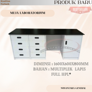 Jual Industial Meja Laboratorium MODEL 160 Lapis Full HPL Standart ...