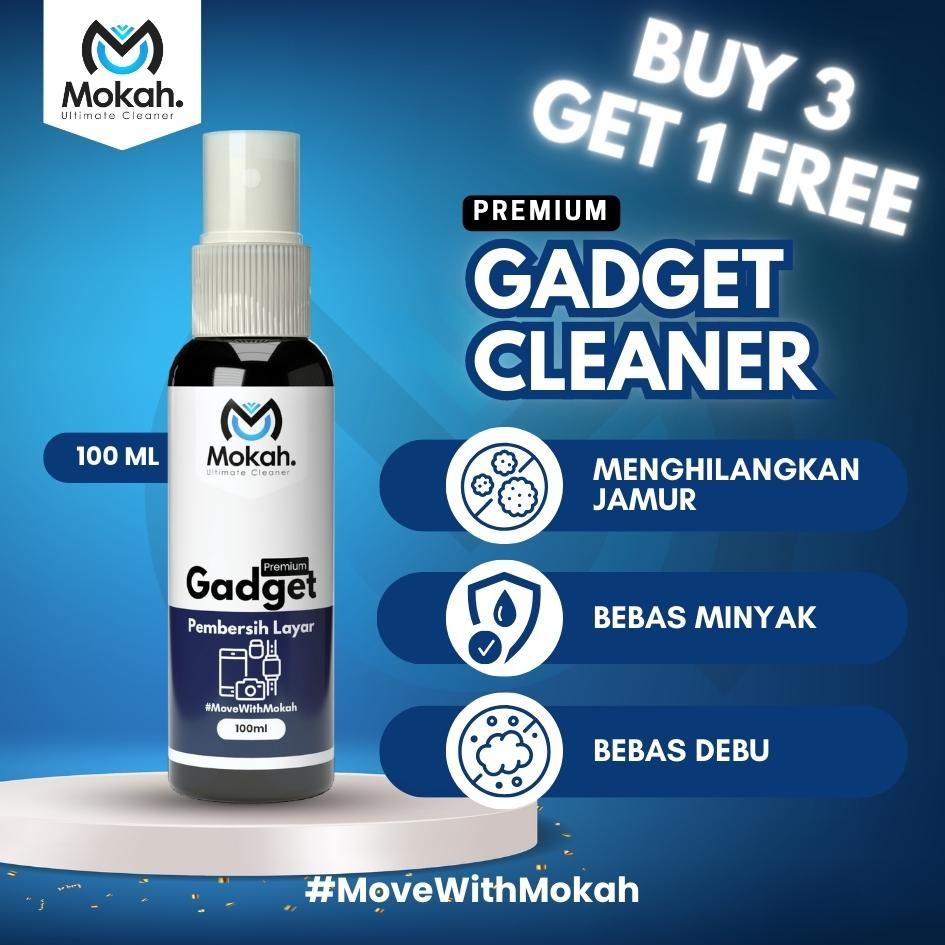 Jual MOKAH Gadget Screen Cleaner Spray 100ml Cairan Pembersih Layar HP ...