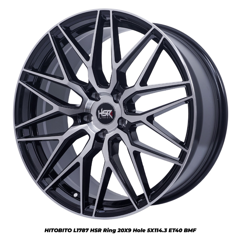 Jual Velg mobil hsr hitobito ring 20 lebar 9 hole 5x114,3 et40 bmf ...
