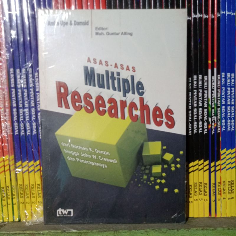 Jual Asas-asas Multiple Researches dari Norman K Denzim hingga John W ...