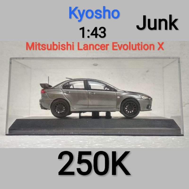 Jual Diecast Mini Scale 43 Kyosho Mitsubishi Lancer Evolution X Evo 10 ...