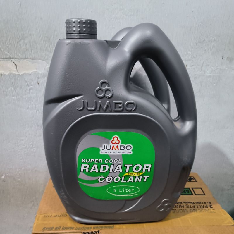 Jual Air Radiator Jumbo super cool Radiator Coolant, Isi : 5 Liter ...
