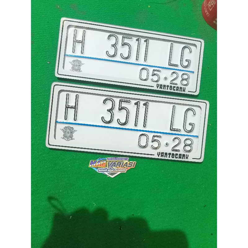 Jual PLAT PUTIH, PLAT VARIASI NAMA,PLAT MOTOR,PLAT VARIASI,PLAT CUSTOM ...