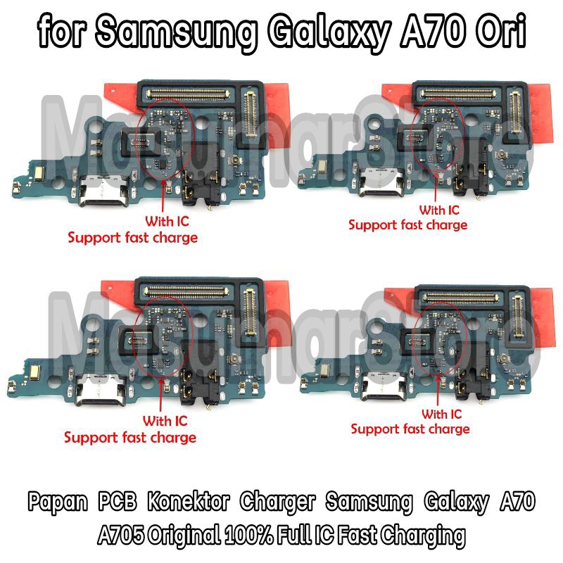 Jual Papan PCB Konektor Charger Samsung Galaxy A70 A705 Original 100% ...