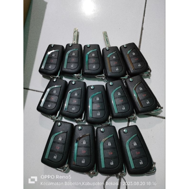 Jual Kunci Flip key Fortuner 2012-2015 Original. | Shopee Indonesia