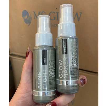 Jual BARCODE TONER MS GLOW ORIGINAL (ACNE FIGHT / GLOW MAKER) | Shopee ...