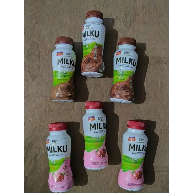 Jual Susu Milku rasa cokelat dan stroberib | Shopee Indonesia
