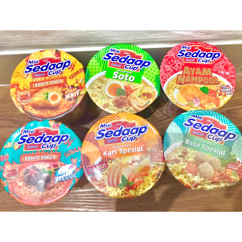 Jual Mie sedap cup all variant 81 gr | Shopee Indonesia