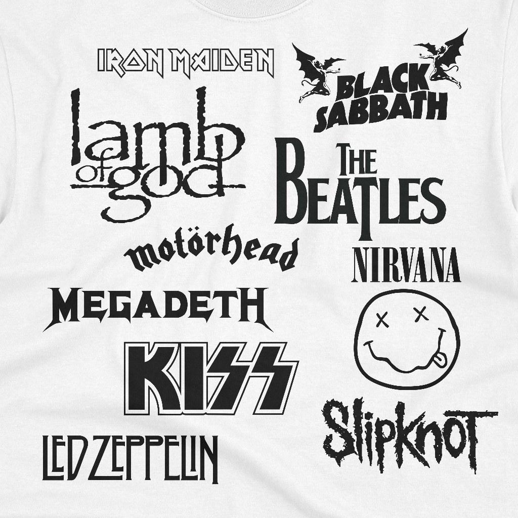 Jual SABLON SETRIKA BAND ROCK METAL MUSIK | SABLON DONG LOGO BAND ROCK ...