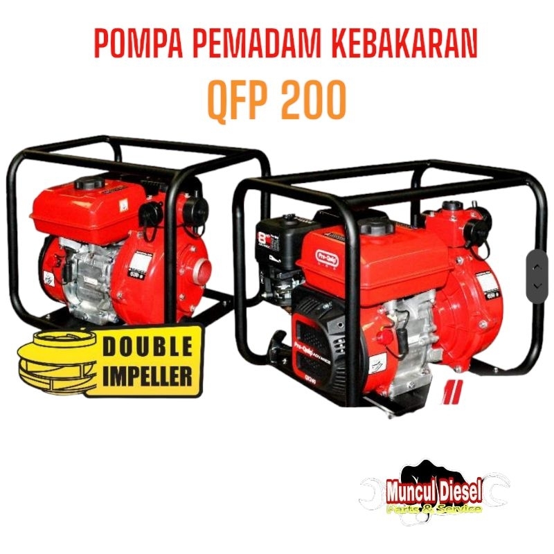 Jual POMPA PEMADAM KEBAKARAN PROQUIP QFP 200 | Shopee Indonesia