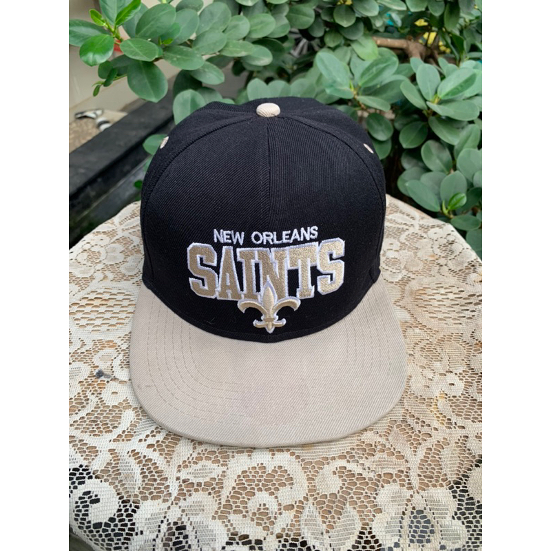 Jual Snapback New Orleans Saints Mitchell & Ness Second Brand | Shopee ...
