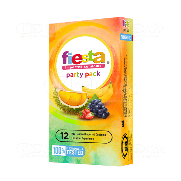 Jual Kondom Fiesta Party Pack Isi 12s | Shopee Indonesia