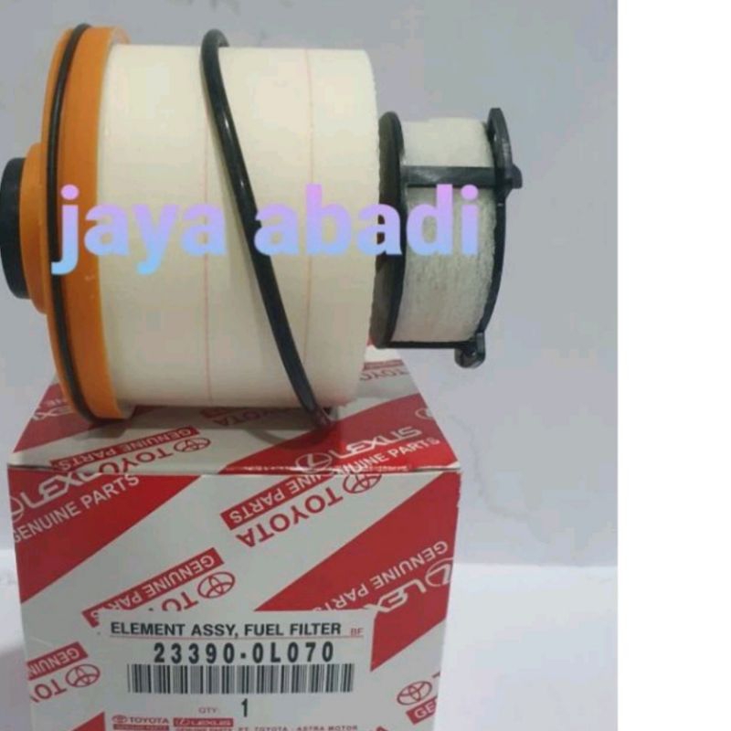 Jual fuel filter solar innova reborn fortuner 28330-0l070 oem import ...