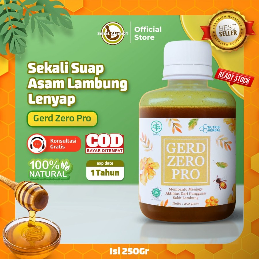 Jual MADU HERBAL GERD ZERO PRO OBAT TRADISIONAL UNTUK MENGATASI GEJALA ...