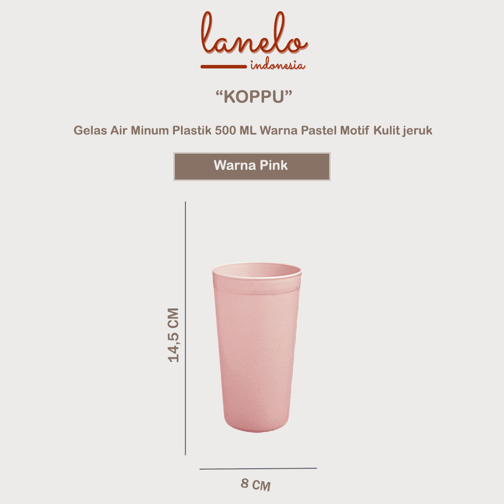 Jual 𝗟𝗮𝗻𝗲𝗹𝗼 𝗦𝗼𝘂𝘃𝗲𝗻𝗶𝗿 Gelas Plastik 500 ML Warna Pastel Ukuran 500 ml ...