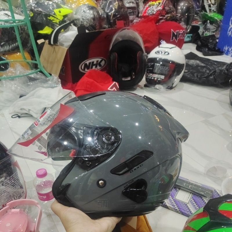 Jual HELM KYT GALAXY FLAT R PULL WARNA DAN KYT DJ MARU ORIGINAL 100% DAN MOTIP GALAXY | Shopee ...
