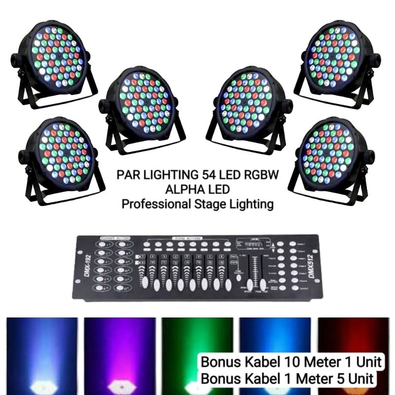 Jual Lampu Lighting 54LED Slim Alpha LED | Shopee Indonesia