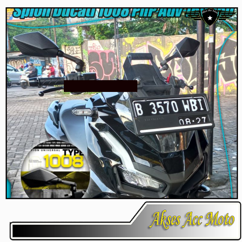 Jual Spion Ducati Nmax New Nmax 2020 Aerox Xmax Pcx Adv Universal Motor Nemo Original | Shopee ...