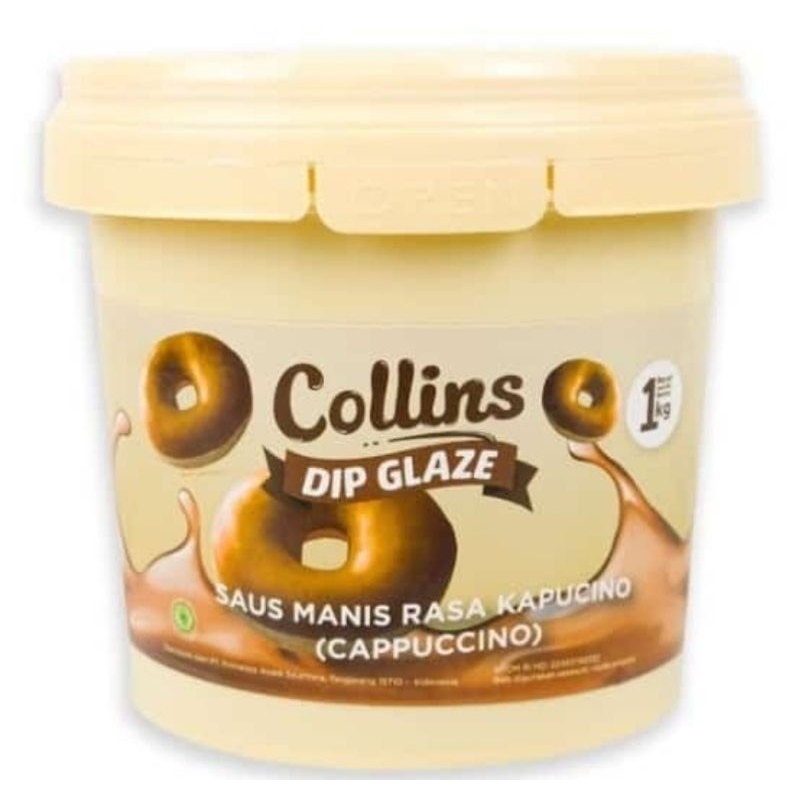 Jual Collins Dip Glaze Cappucino [1 Kg] | Shopee Indonesia