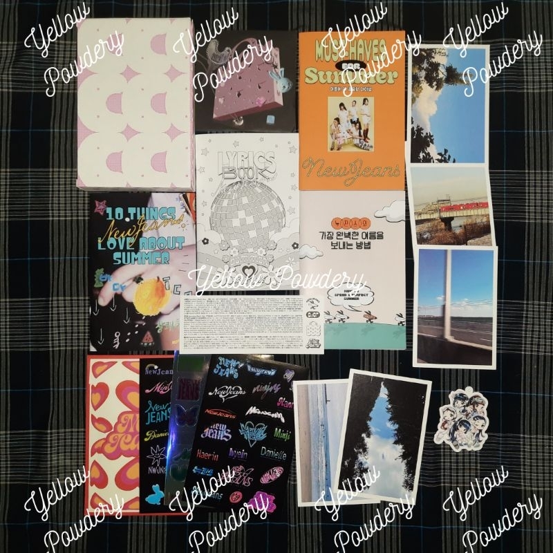 Jual READY ALBUM NEW JEANS GET UP BUNNY BEACH BAG VERSION SEALED MINJI ...