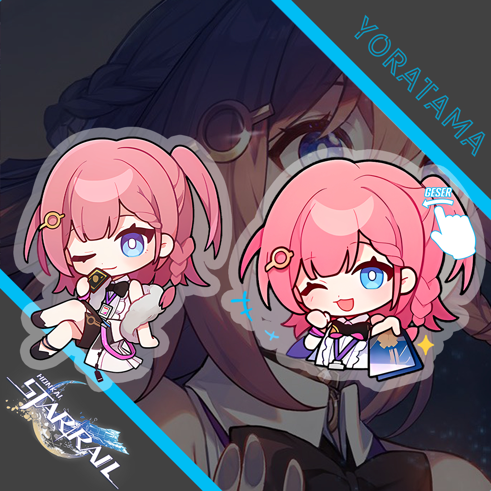 Jual Gantungan Kunci Asta Honkai Star Rail. Keychain Anime Lucu ...