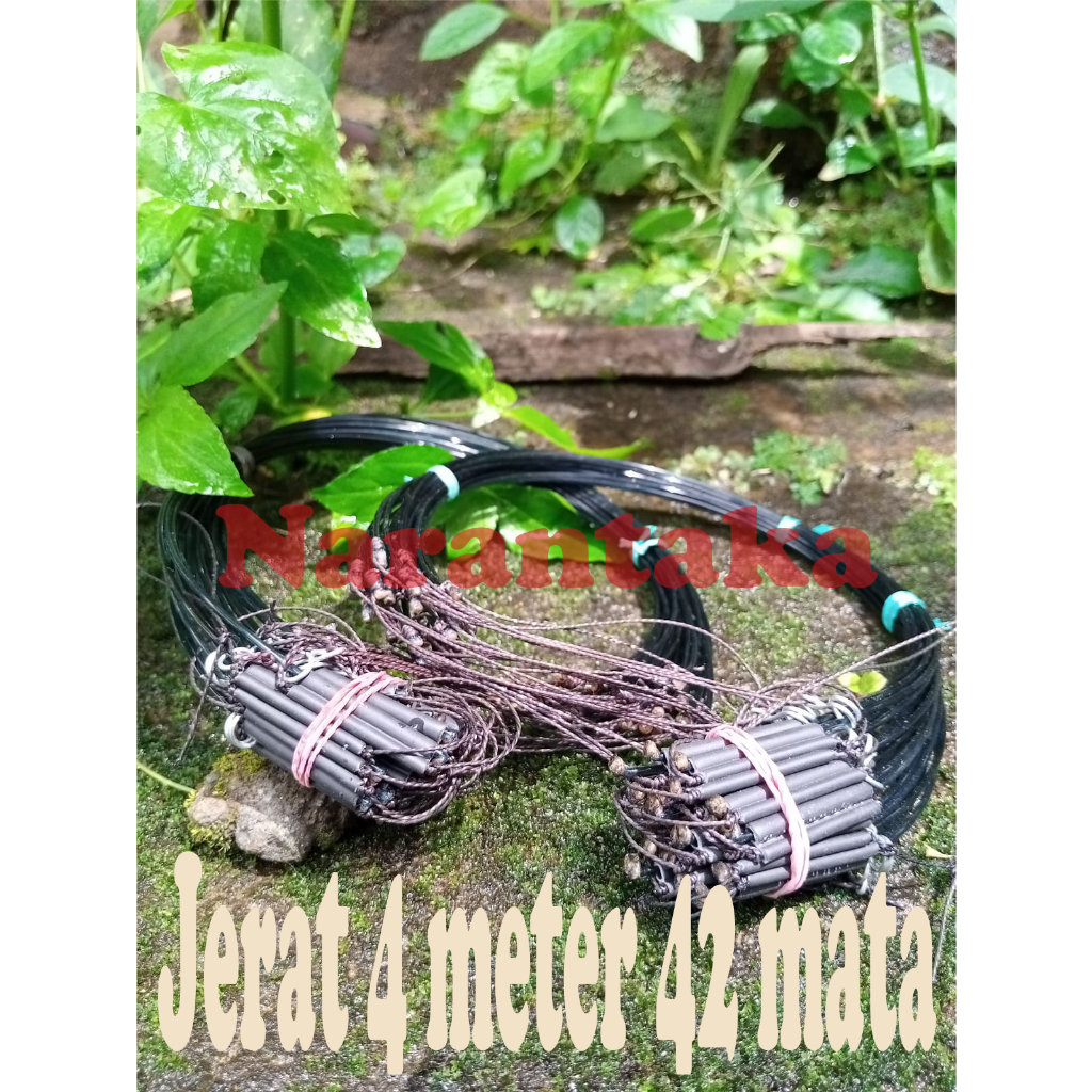 Jual Jerat Racik Burung ruak ruak 42 mata/racik jerat ruakruak wakwak ...